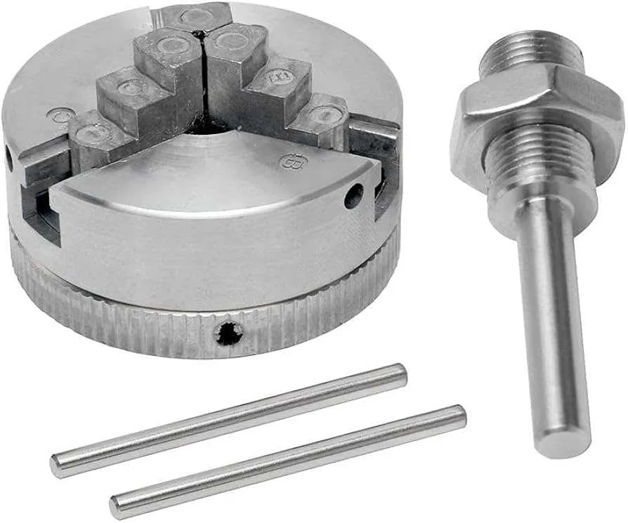 Mini lathe chuck parts and layout diagram