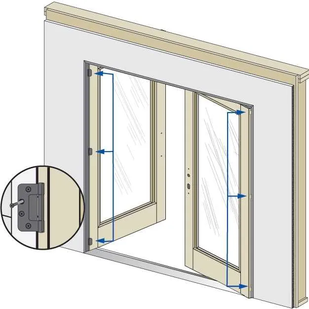 Patio Door Parts Diagram and Function Breakdown