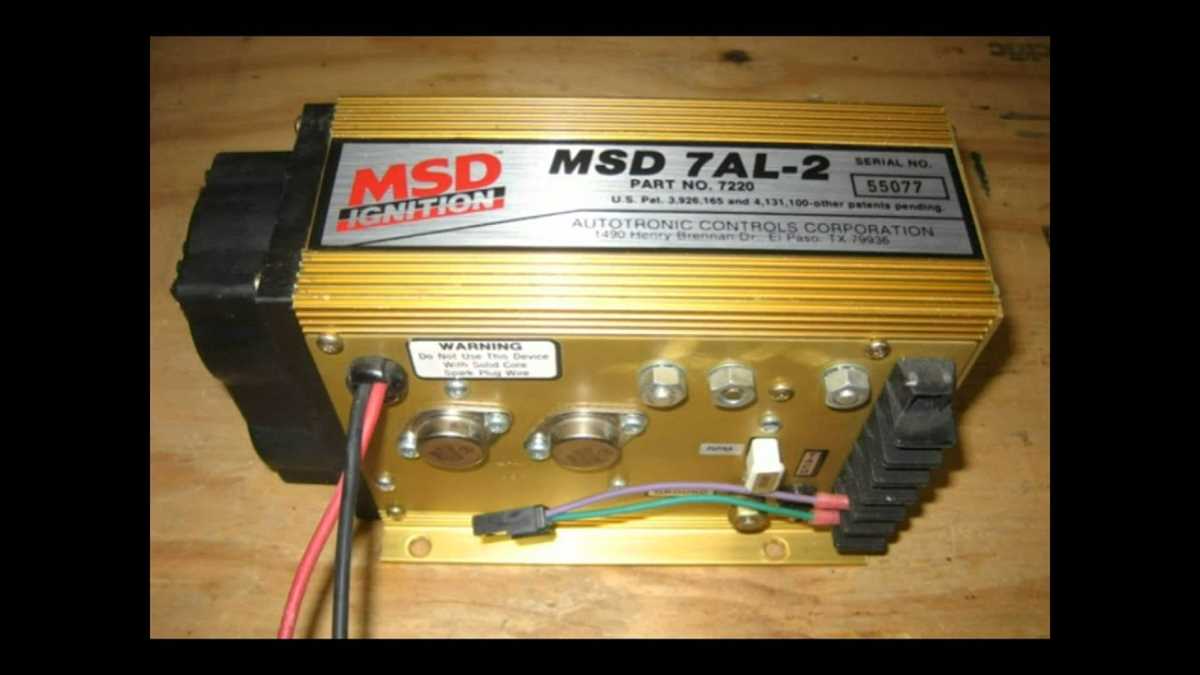 The Ultimate Guide to Wiring Your MSD 7AL-2: Diagram and Instructions