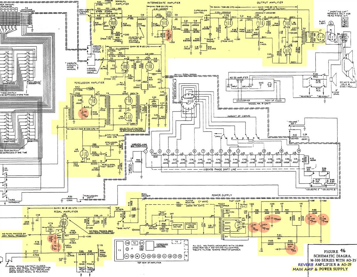 Decoding the Hammond AO-35 Schematic: Understanding its Inner Workings