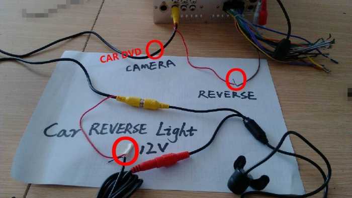 How to Install a Reverse Camera in Your Toyota Factory Model - Wiring ...