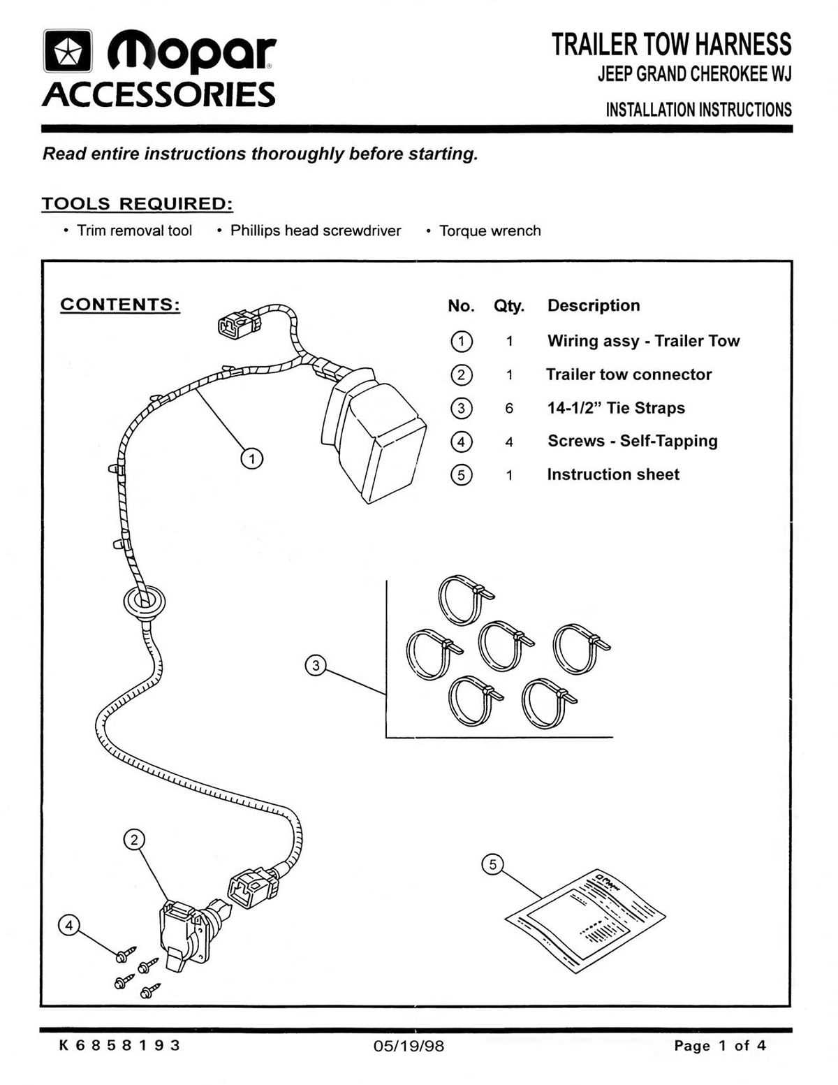 How to Install a Towing Wiring Harness: A Detailed Diagram Guide