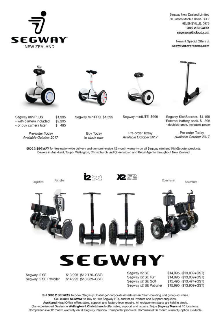 Become an Expert: Understanding the Anatomy of a Segway with a Detailed ...