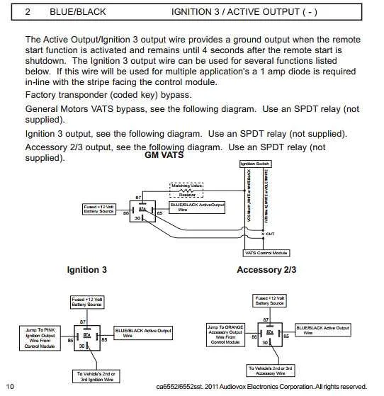 Auto Alarm Wiring Diagrams for Car Security Systems