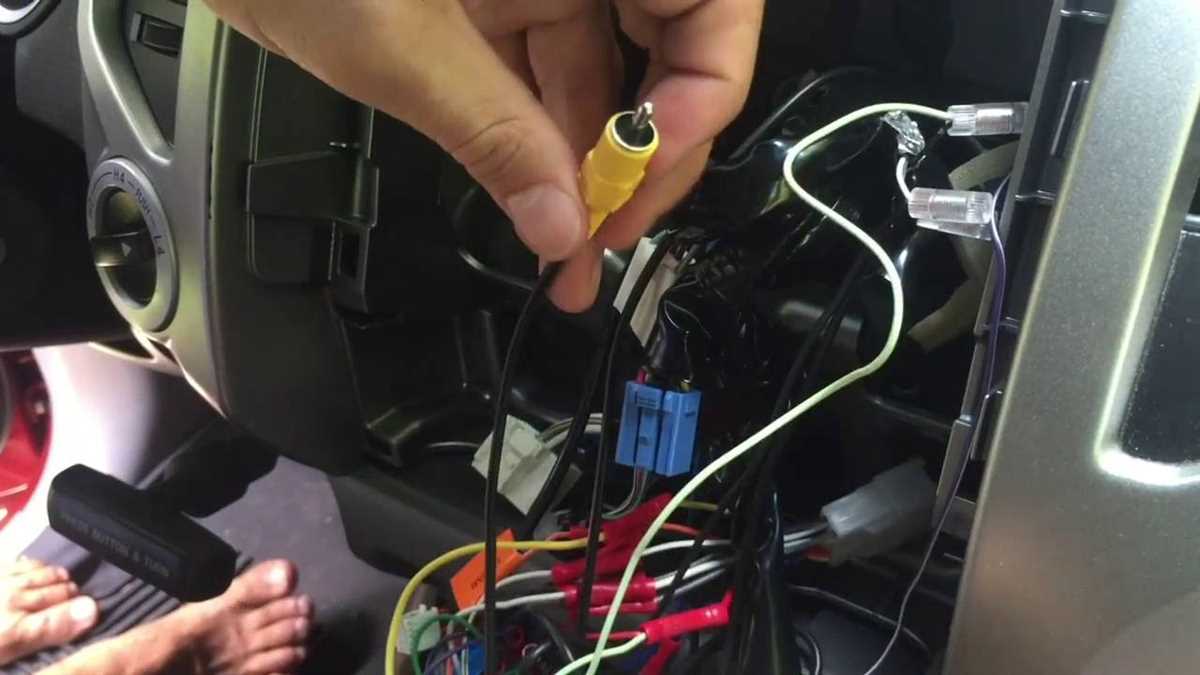 How to Install a Reverse Camera in Your Toyota Factory Model - Wiring ...
