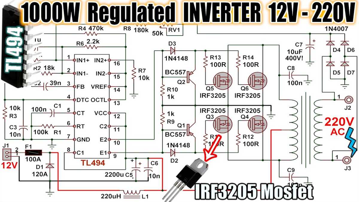 Understanding and Building a DC to AC Inverter Circuit: A Comprehensive ...