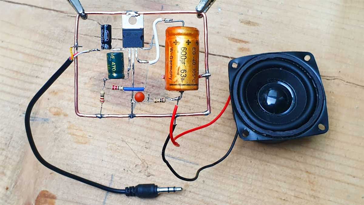 10 Essential Components for a Speaker Amplifier Circuit Diagram