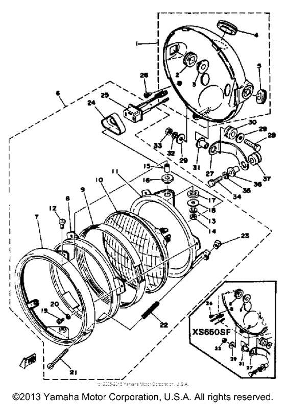 Your Complete Guide to Understanding the Yamaha XS650 Parts Diagram